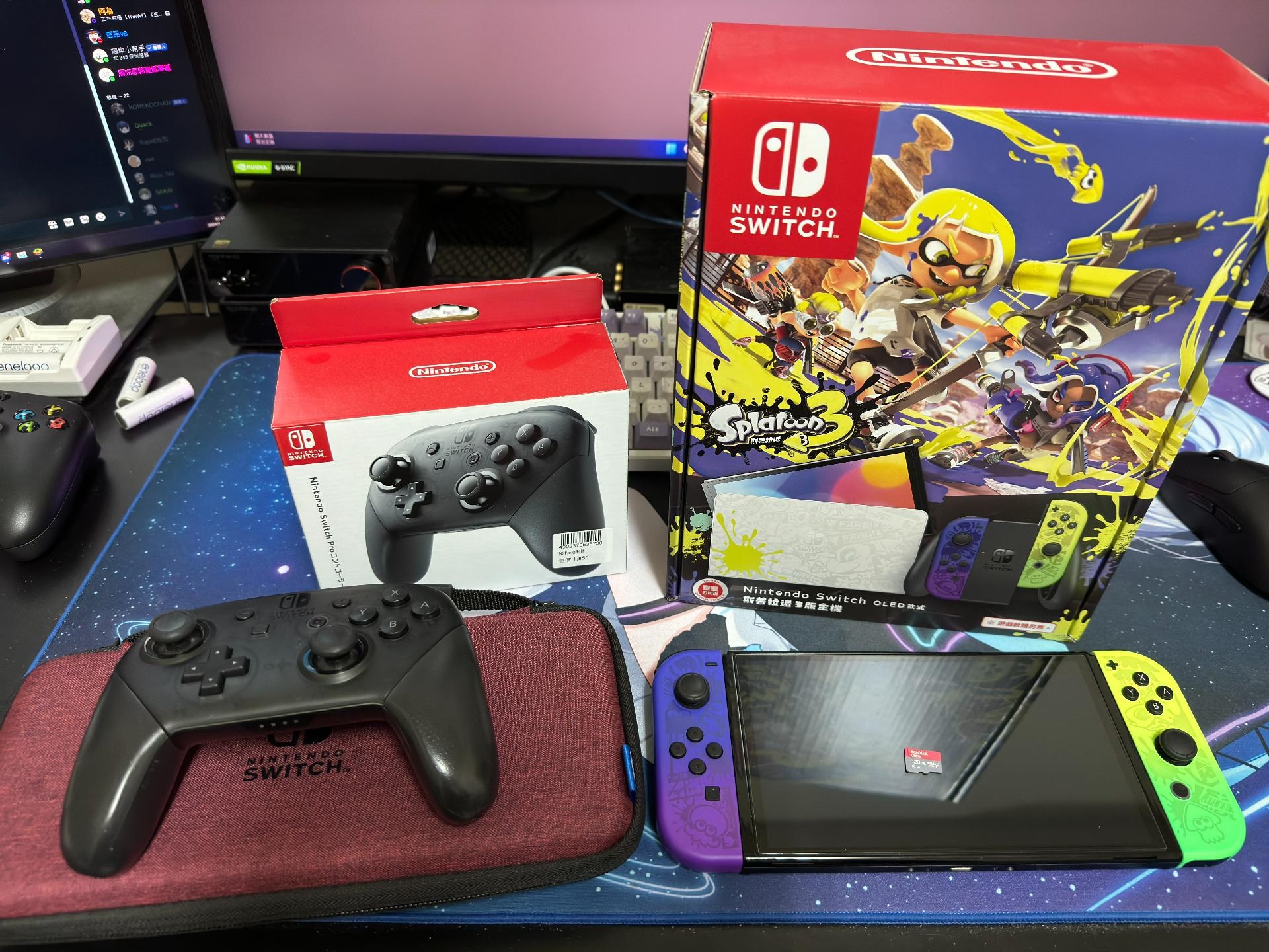 【售】NS 漆彈OLED主機 / 其他周邊 @ACG二手交易板 哈啦板 - 巴哈姆特