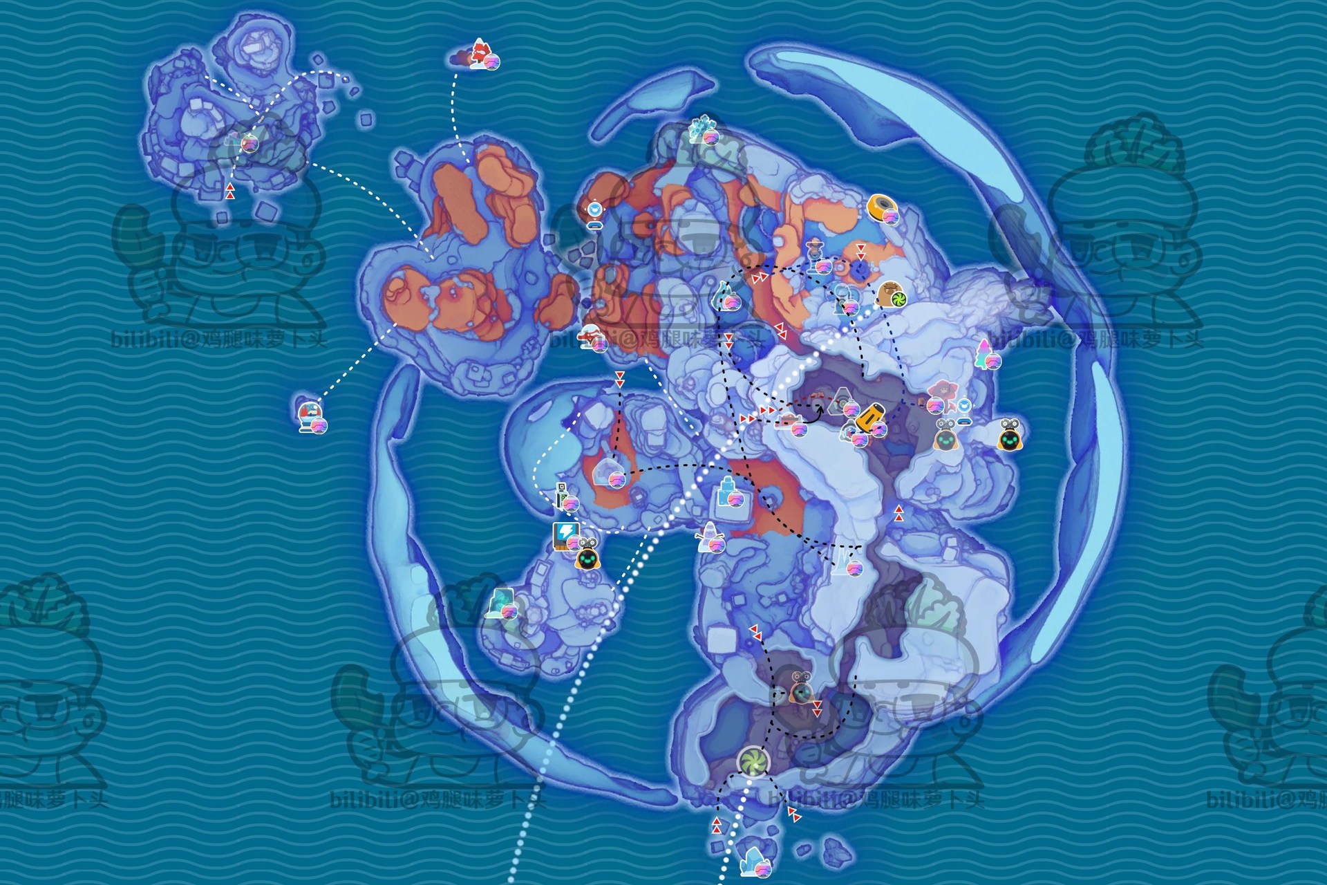 【攻略】Slime Rancher 2 - v0.4.0地圖主要要素位置 @史萊姆農場主 哈啦板 - 巴哈姆特