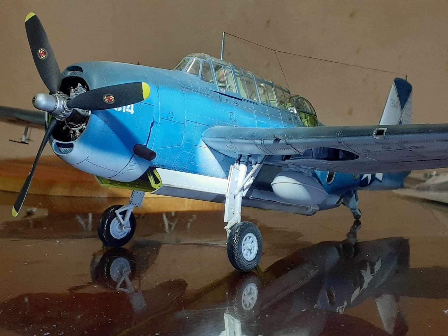 Academy 1/48 SBD-5 "Battle of the Philippine Sea" & HOBBY BOSS TBM-3 ...