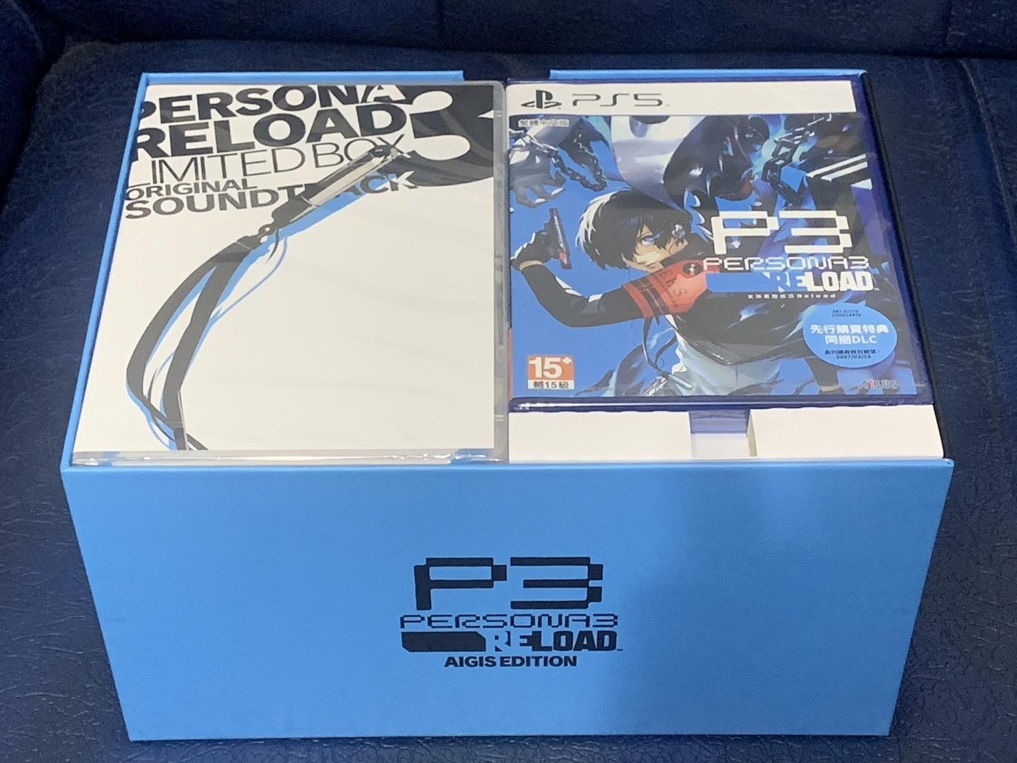 【閒聊】《女神異聞錄 3 Reload 》aka 《Persona 3 Reload 》aka《P3R 》PS5埃癸斯盒裝限定版開箱(圖多 ...
