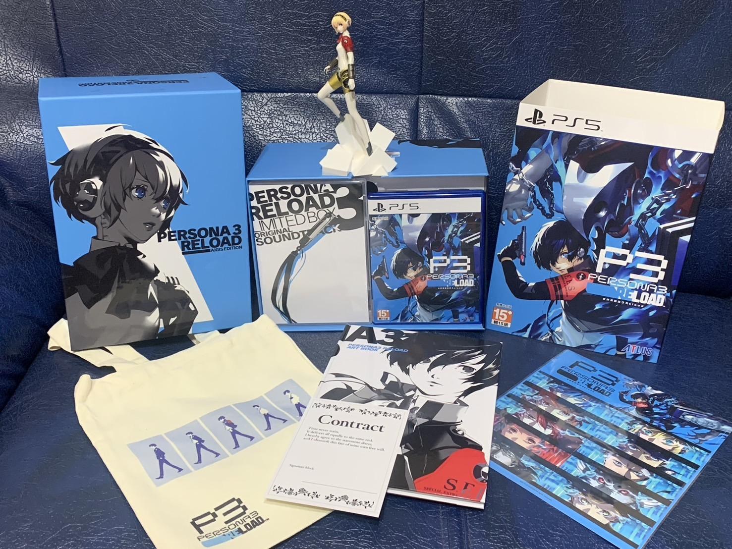 【閒聊】《女神異聞錄 3 Reload 》aka 《Persona 3 Reload 》aka《P3R 》PS5埃癸斯盒裝限定版開箱(圖多 ...