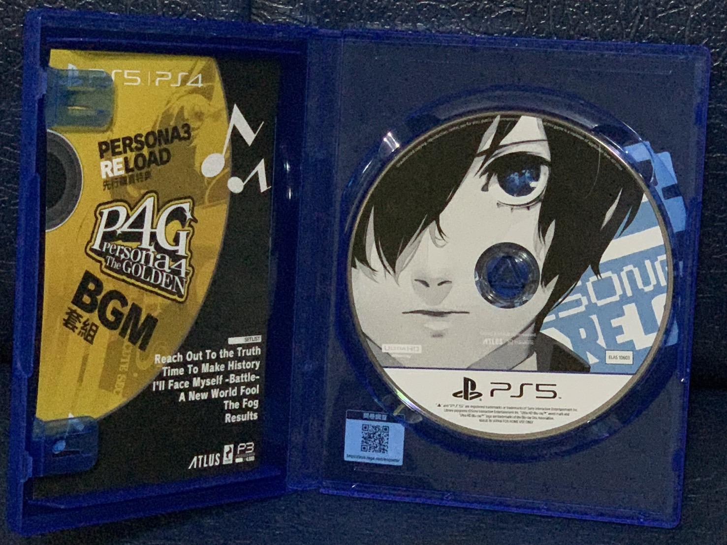 【閒聊】《女神異聞錄 3 Reload 》aka 《Persona 3 Reload 》aka《P3R 》PS5埃癸斯盒裝限定版開箱(圖多 ...