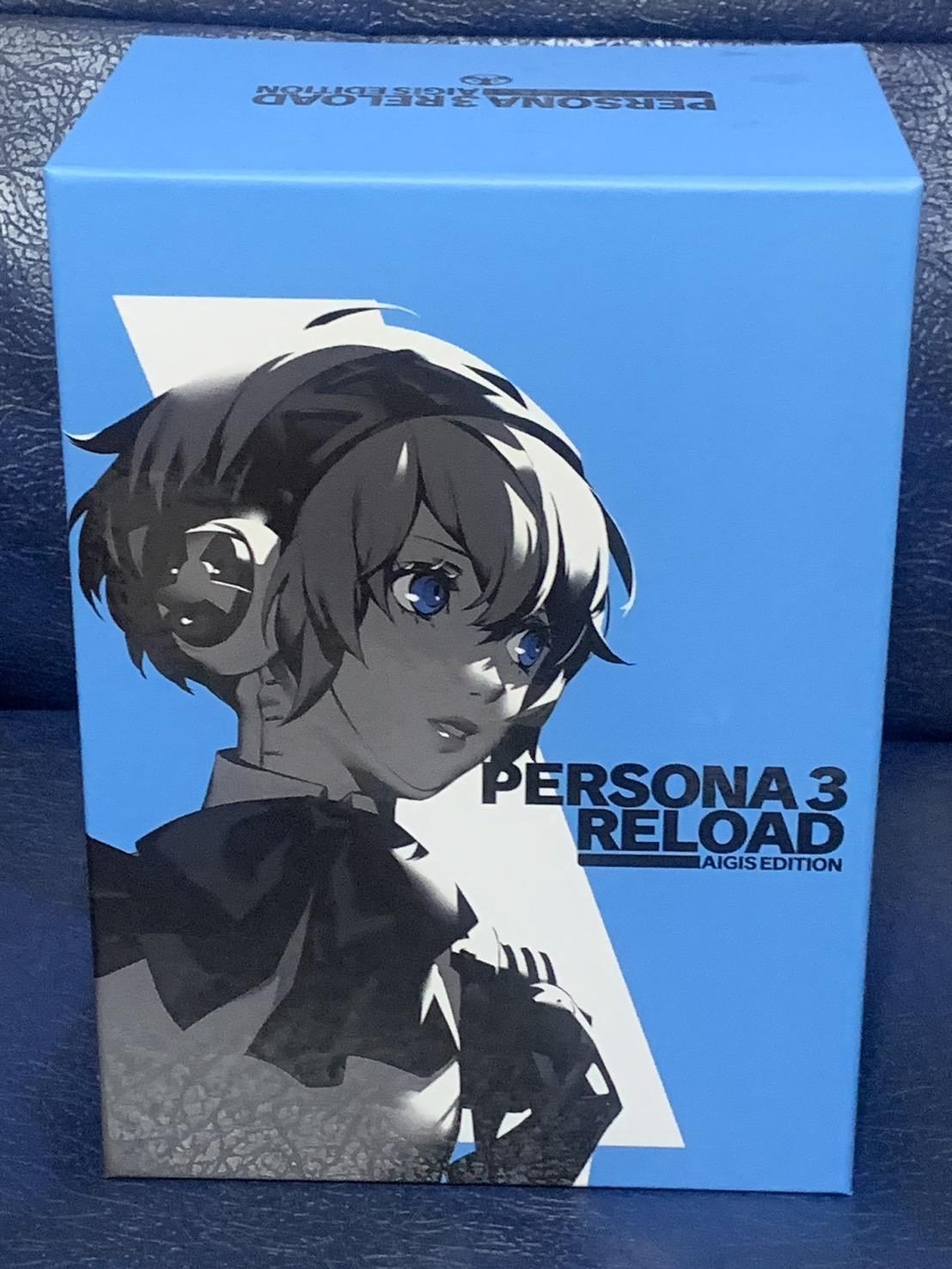 【閒聊】《女神異聞錄 3 Reload 》aka 《Persona 3 Reload 》aka《P3R 》PS5埃癸斯盒裝限定版開箱(圖多 ...
