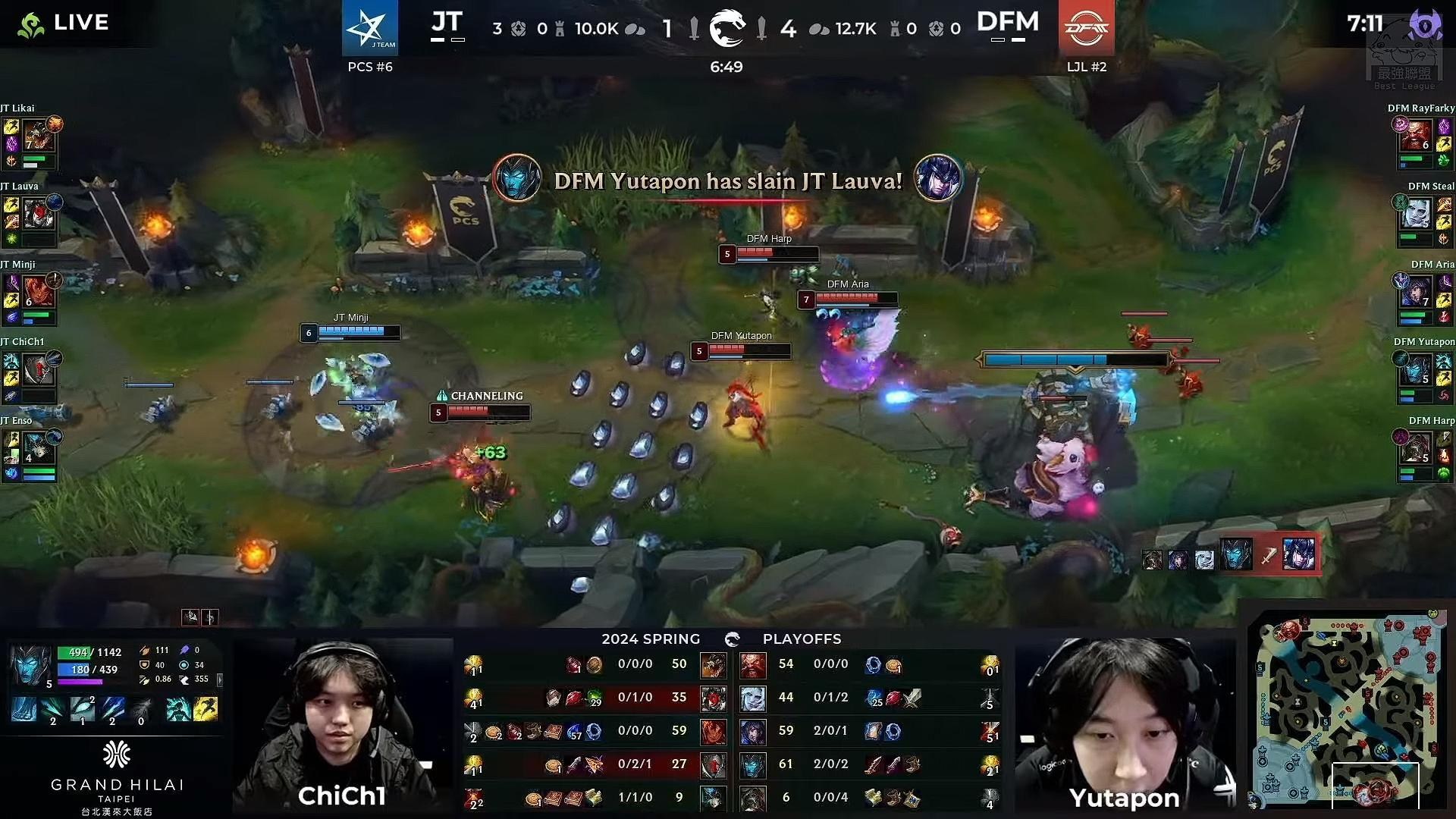 【情報】2024PCS春季季後賽第一階段戰報（下）：先滅大洋洲後斬DFM，DCG晉級第二階段！ @英雄聯盟 League of Legends 哈啦板 - 巴哈姆特