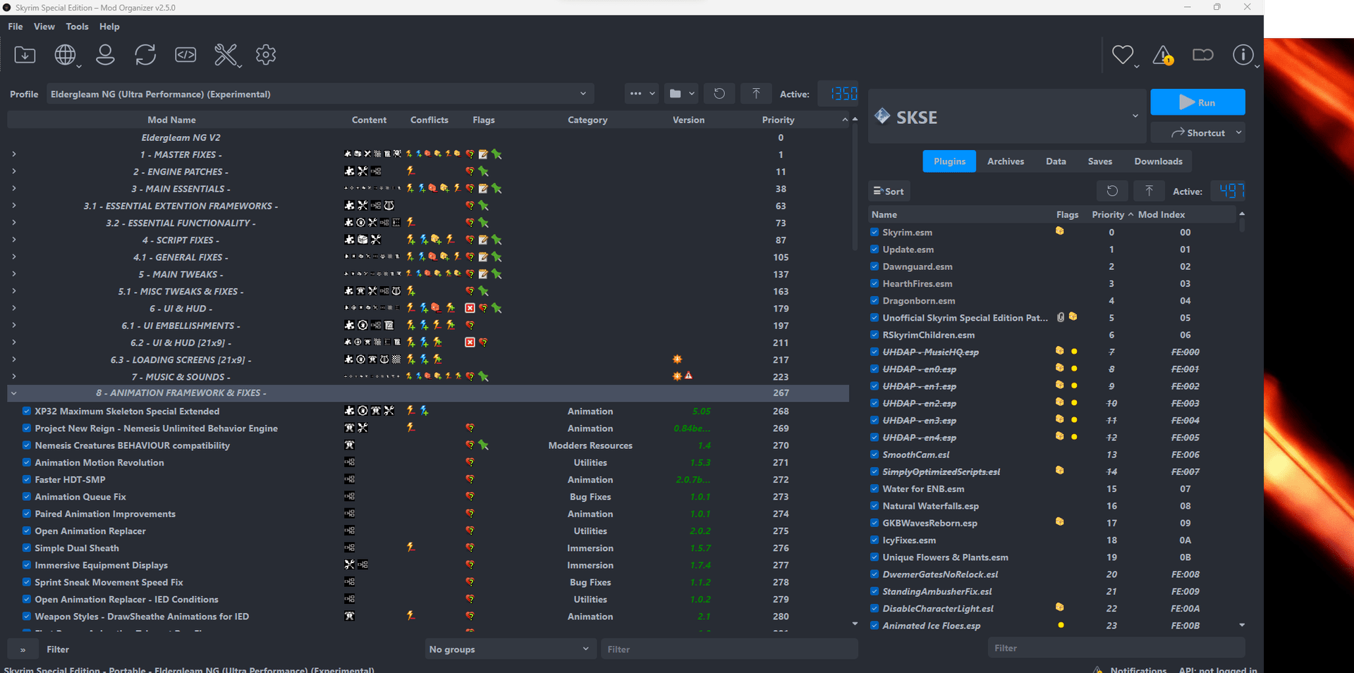 【問題】想請問如何用 MO2 在已存在的 modlist 上來套用新的的 mod @上古卷軸 系列(The Elder Scrolls) 哈啦 ...