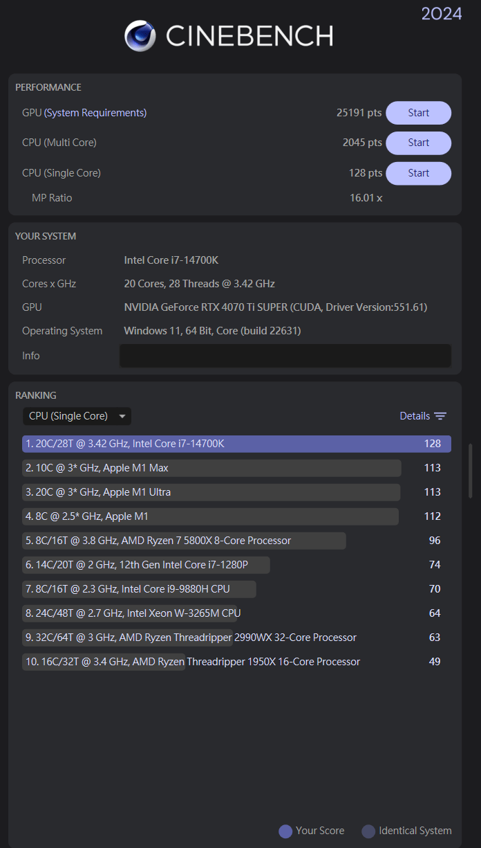 RE:【情報】Cinebench R24 (2024) 正式推出! 包含 GPGPU Benchmark 測試項目 @電腦應用綜合討論 哈啦板 ...