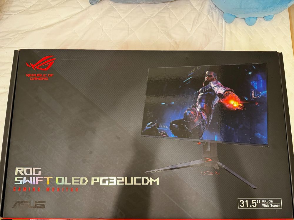 【心得】ASUS ROG SWIFT OLED PG32UCDM 開箱 @電腦應用綜合討論 哈啦板 - 巴哈姆特