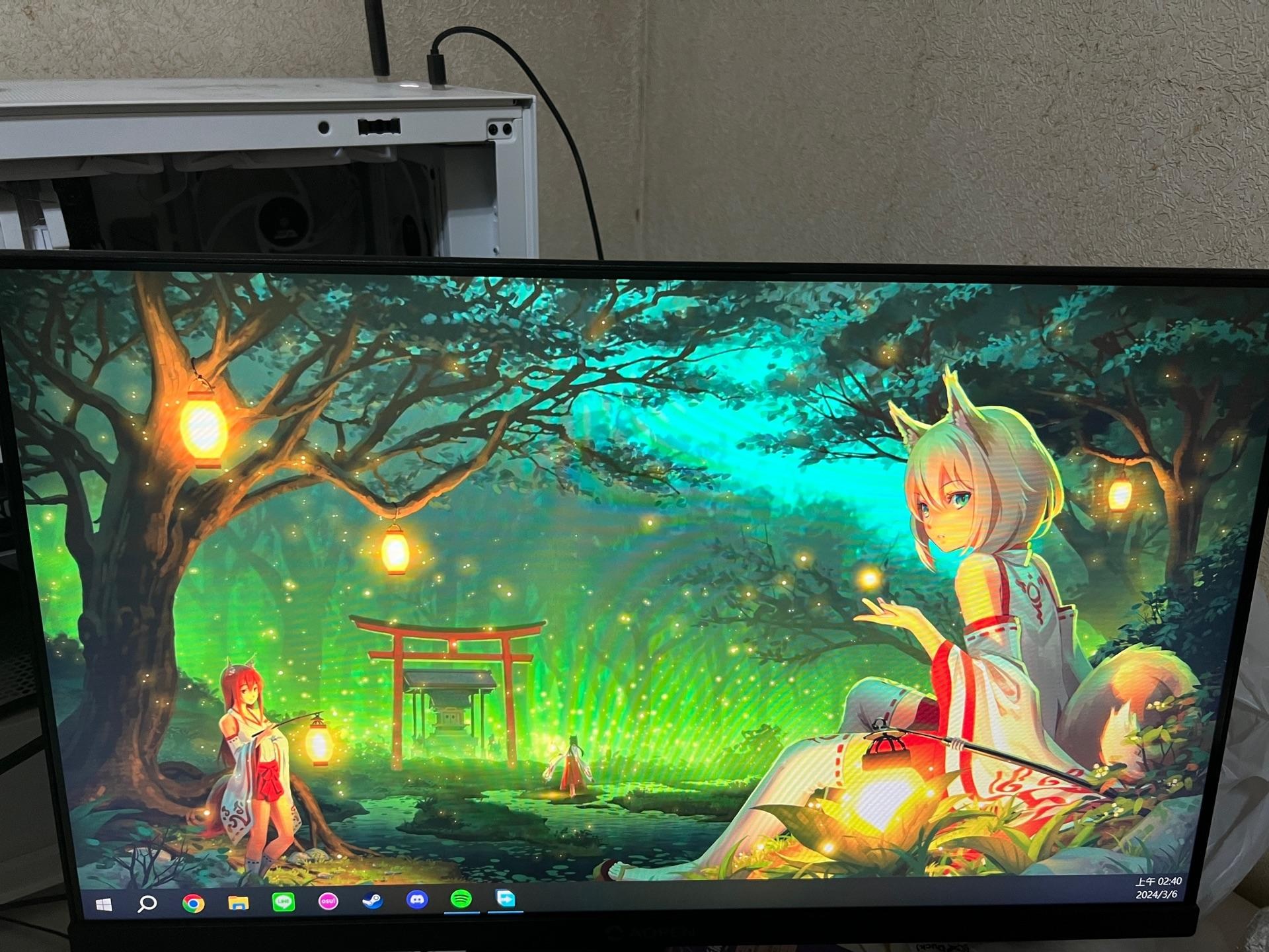 【問題】DP線開機有柵欄，HDMI正常 @電腦應用綜合討論 哈啦板 - 巴哈姆特