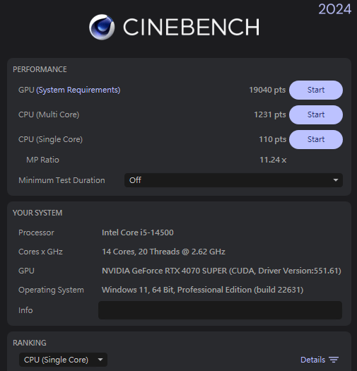 RE:【情報】Cinebench R24 (2024) 正式推出! 包含 GPGPU Benchmark 測試項目 @電腦應用綜合討論 哈啦板 ...