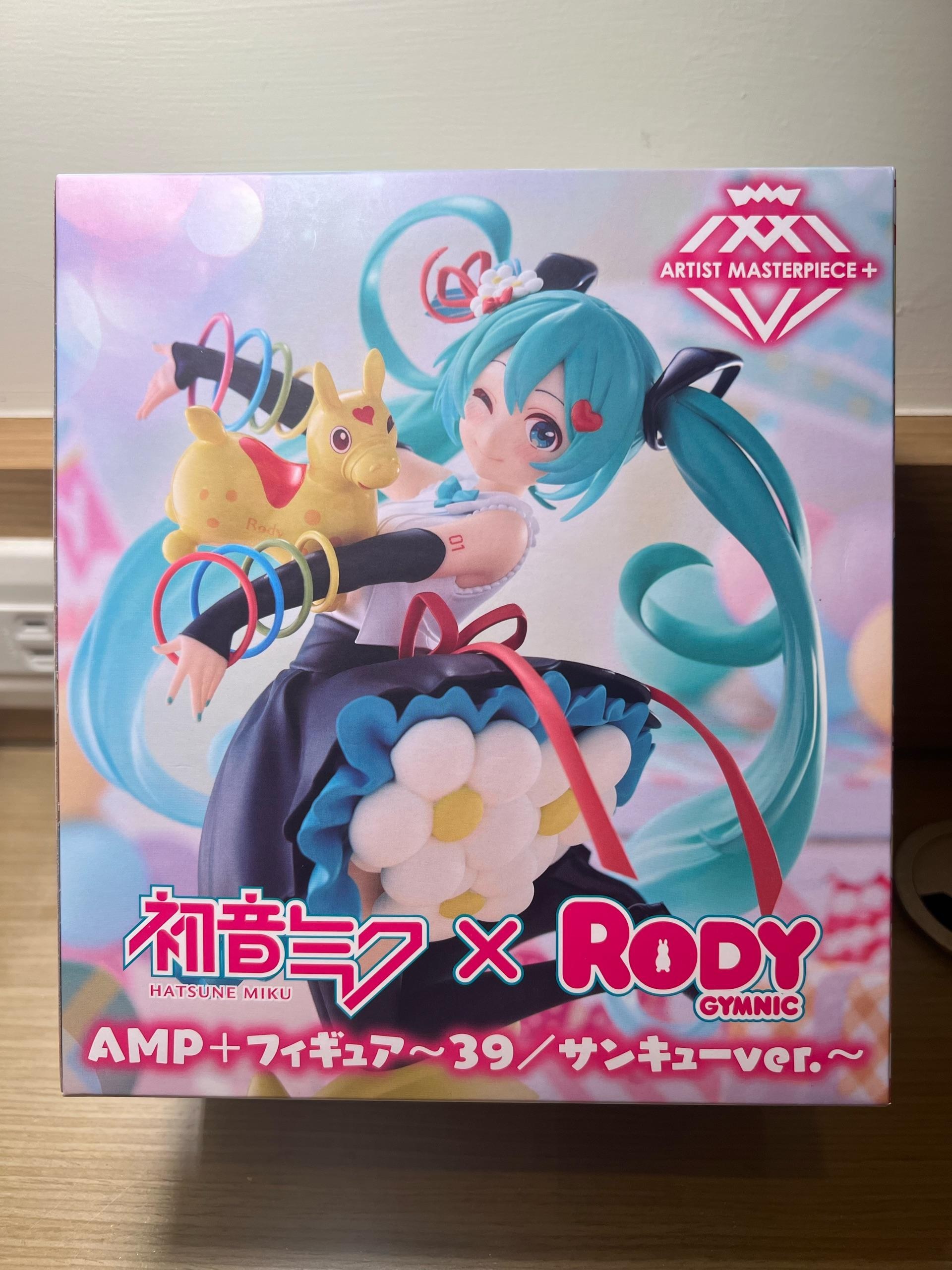 【心得】[簡單開箱] TAITO 景品 AMP+ 初音未來 ×Rody ~39/感謝ver.~ 初音 @綜合公仔玩具討論區 哈啦板 - 巴哈姆特