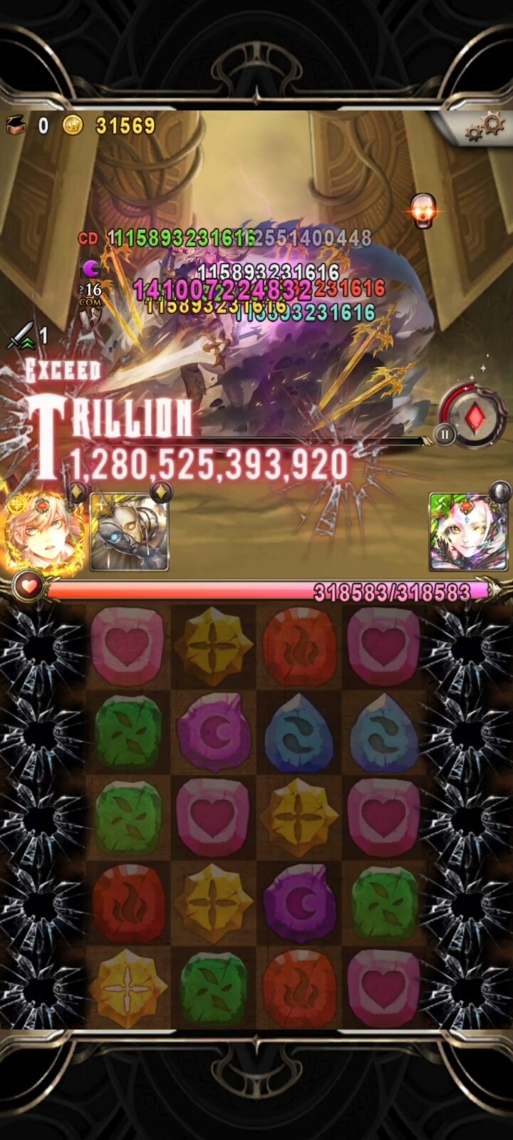 【攻略】「四月月挑戰Lv9、Lv.10」大雪萊全免費隊通關(一樓Lv.9 二樓Lv.10) @神魔之塔 哈啦板 - 巴哈姆特