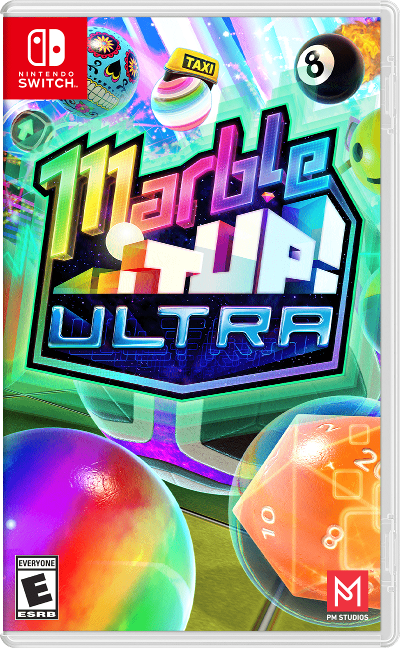 【情報】人氣滾珠遊戲《Marble It Up！Ultra》實體版，將於 2024年7月9日發售！新增多人模式與十人同樂 @NS ...