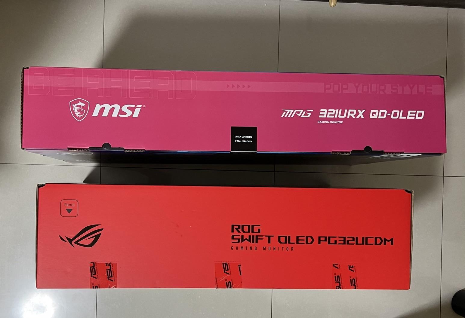 【討論】MPG 321URX VS PG32UCDM @電腦應用綜合討論 哈啦板 - 巴哈姆特