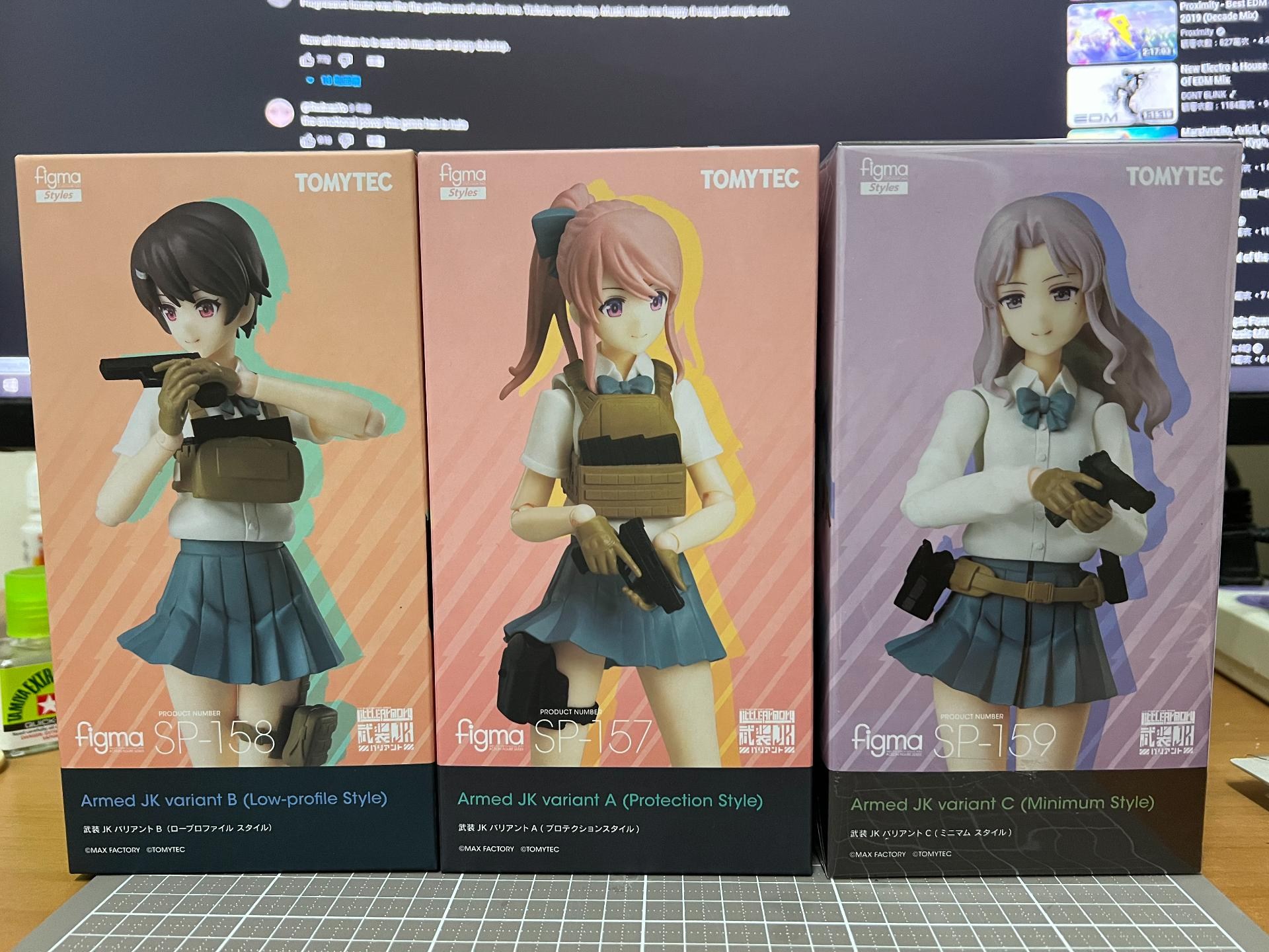 【心得】Figma 武装JK ABC開箱文 @綜合公仔玩具討論區 哈啦板 - 巴哈姆特