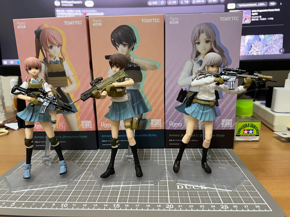 【心得】Figma 武装JK ABC開箱文 @綜合公仔玩具討論區 哈啦板 - 巴哈姆特
