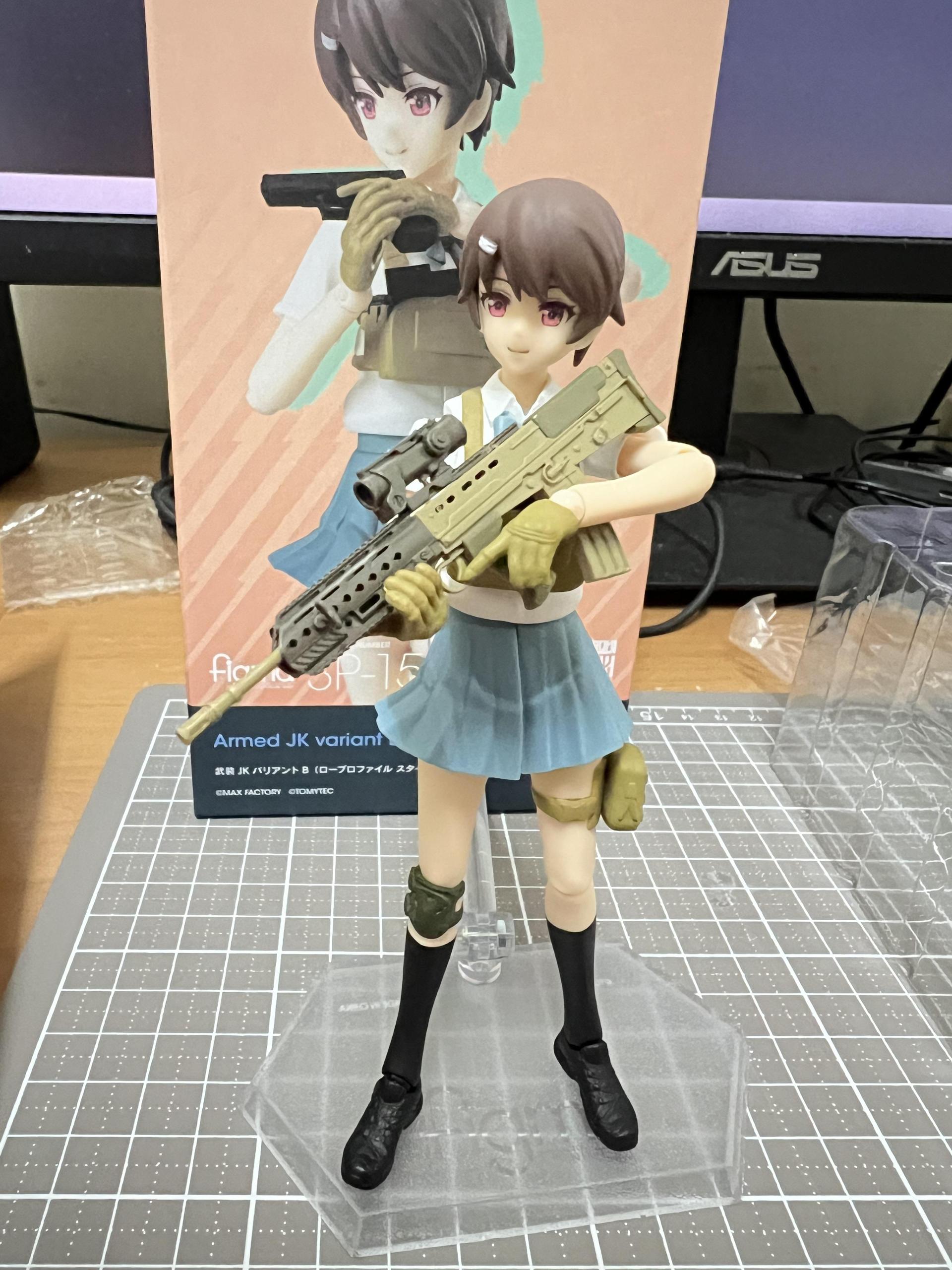 【心得】Figma 武装JK ABC開箱文 @綜合公仔玩具討論區 哈啦板 - 巴哈姆特