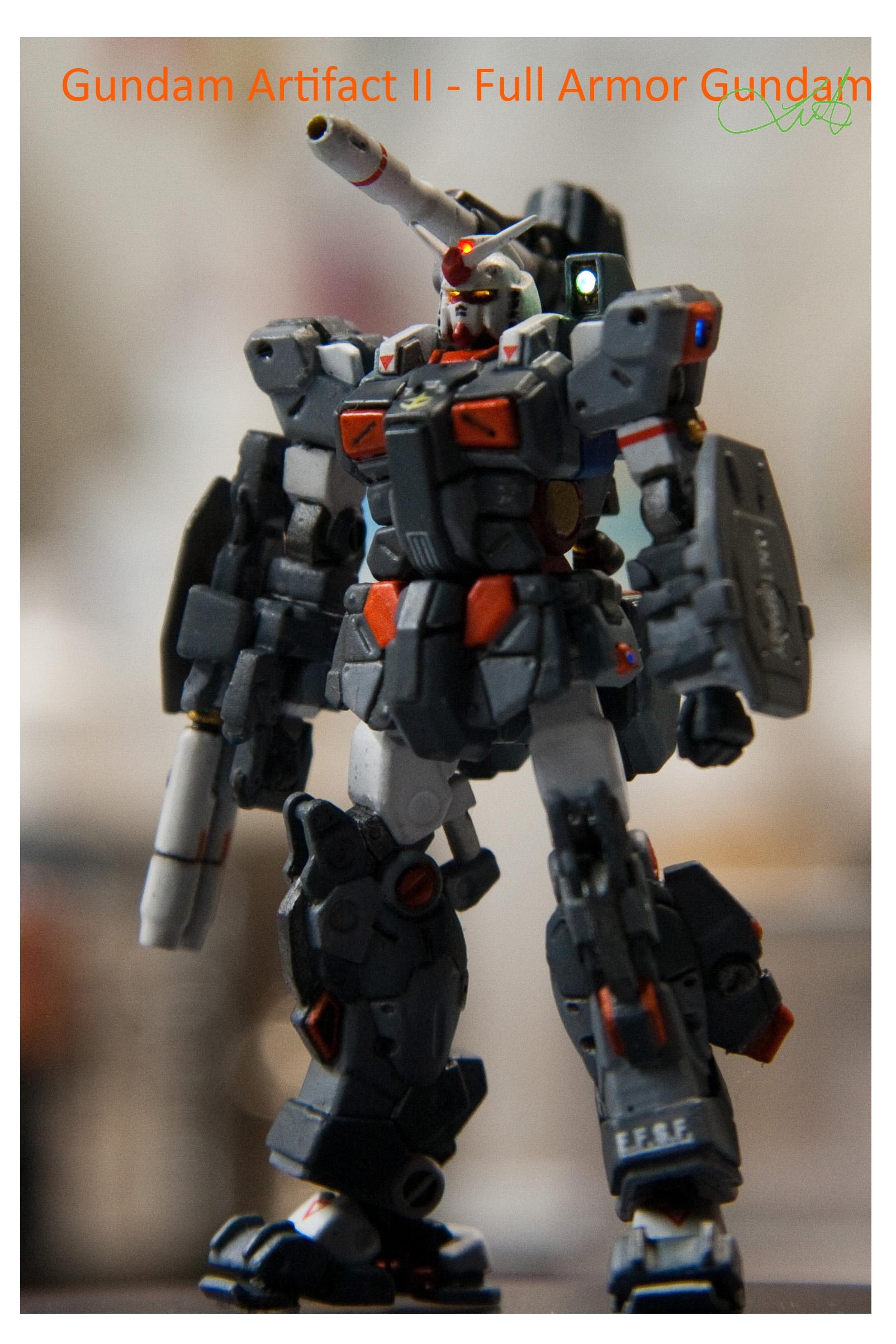 【作品分享】Gundam Artifact II - Full Armor Gundam @模型技術與資訊 哈啦板 - 巴哈姆特