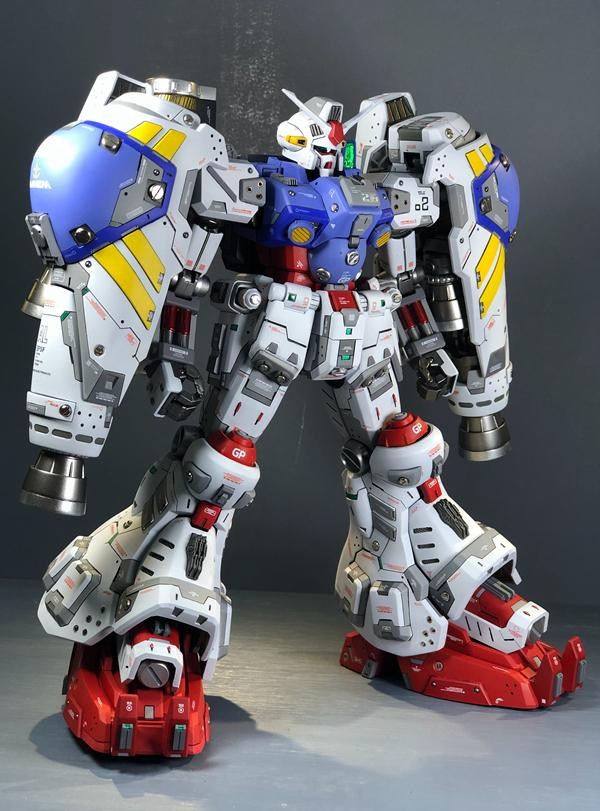 【作品分享】MG GP02A @模型技術與資訊 哈啦板 - 巴哈姆特