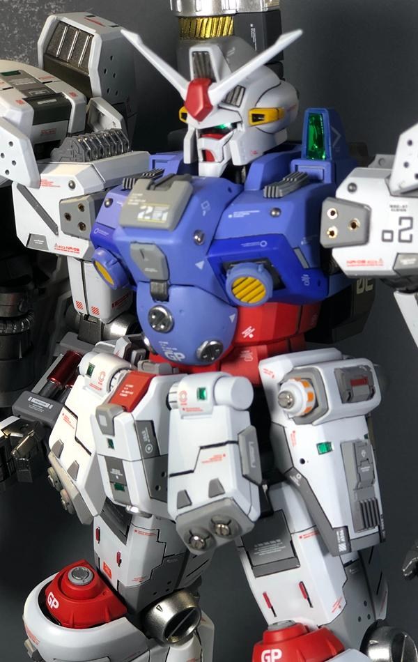 【作品分享】MG GP02A @模型技術與資訊 哈啦板 - 巴哈姆特