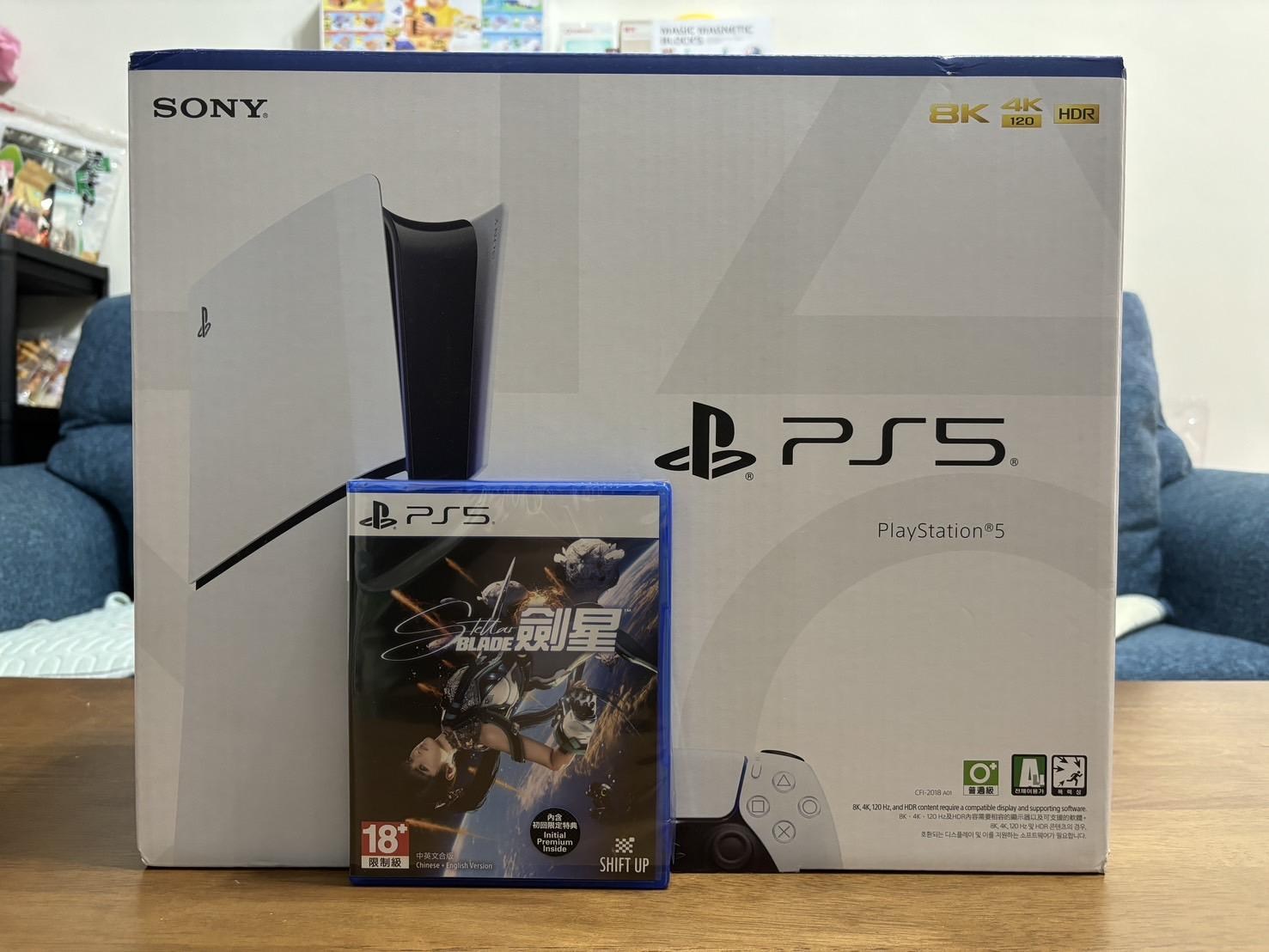 SONY PS5 Slim 光碟版(CFI-2018A01)+PS5 劍星 @ACG二手交易板 哈啦板 - 巴哈姆特