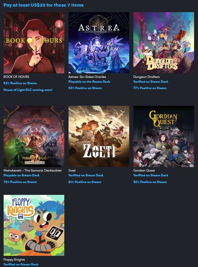 【情報】Humble的Devious Deckbuilders卡牌組包 @Steam 綜合討論板 哈啦板 - 巴哈姆特