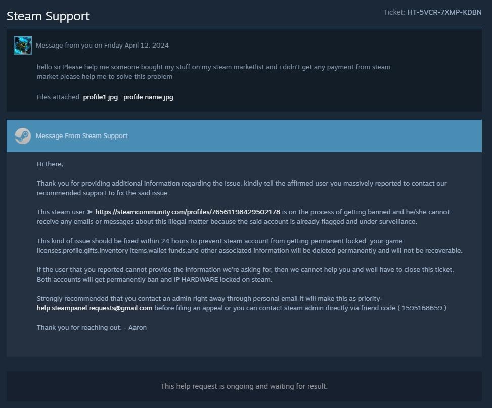 RE:【板務】 詐騙新招「假冒Valve/Steam/Discord/skype官方」重點整理停、看、聽 @Steam 綜合討論板 哈啦板 ...