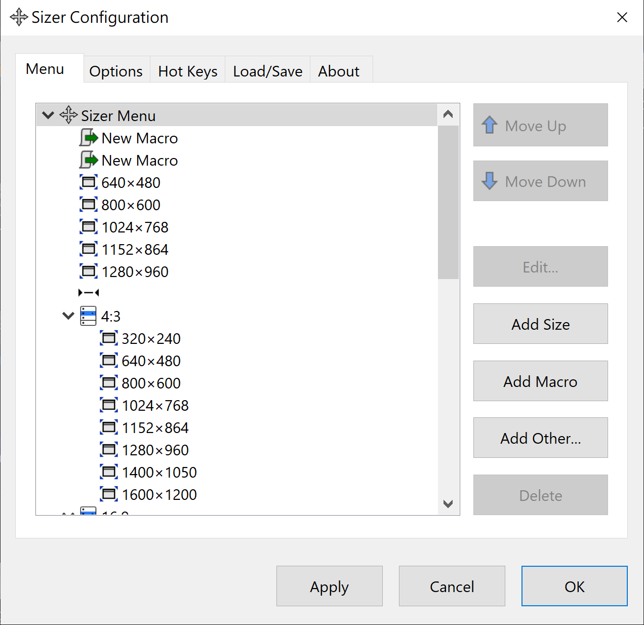 【情報】PC省電模式0省電受不了? 請多使用"Sizer"應用程式, 快速切換視窗大小 @ROM：王權之憶 哈啦板 - 巴哈姆特