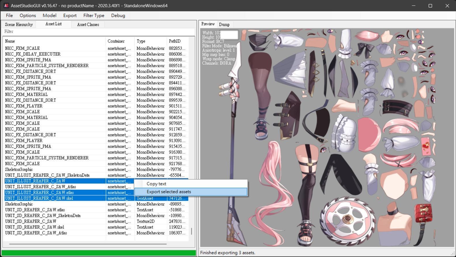 【紀錄】Unity遊戲Spine動畫解包實驗 - errorz7892的創作 - 巴哈姆特