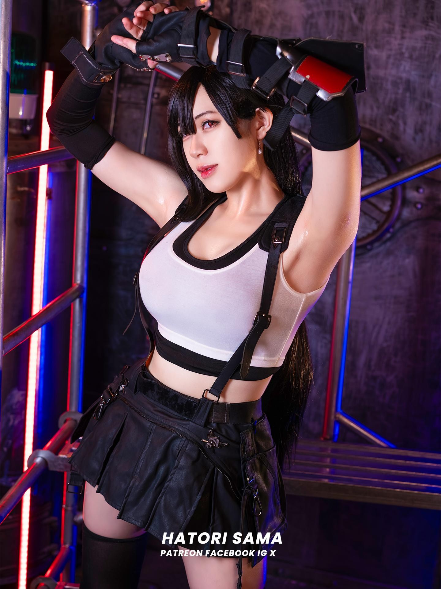 【COS】FF VII : Tifa - 正裝丨Cosplay丨紀奈奈 Hatori Sama @FF 最終幻想 系列（太空戰士） 哈啦板 - 巴哈姆特