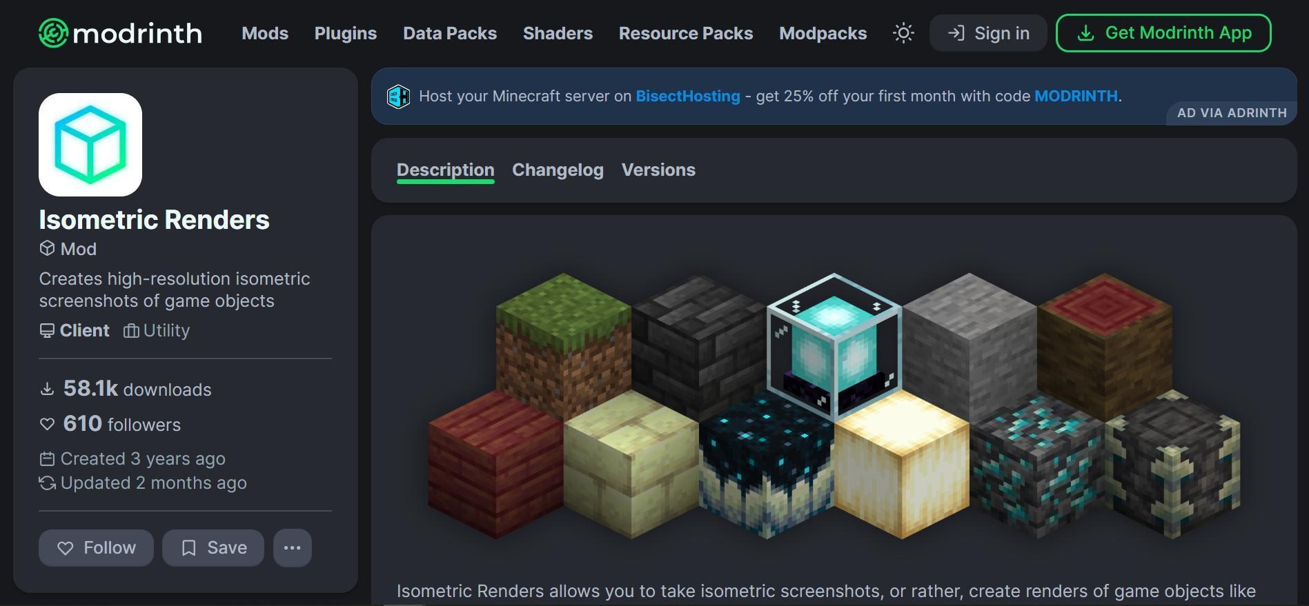 【攻略】Isometric Renders 模組安裝與相關教學資源 @Minecraft 我的世界（當個創世神） 哈啦板 - 巴哈姆特