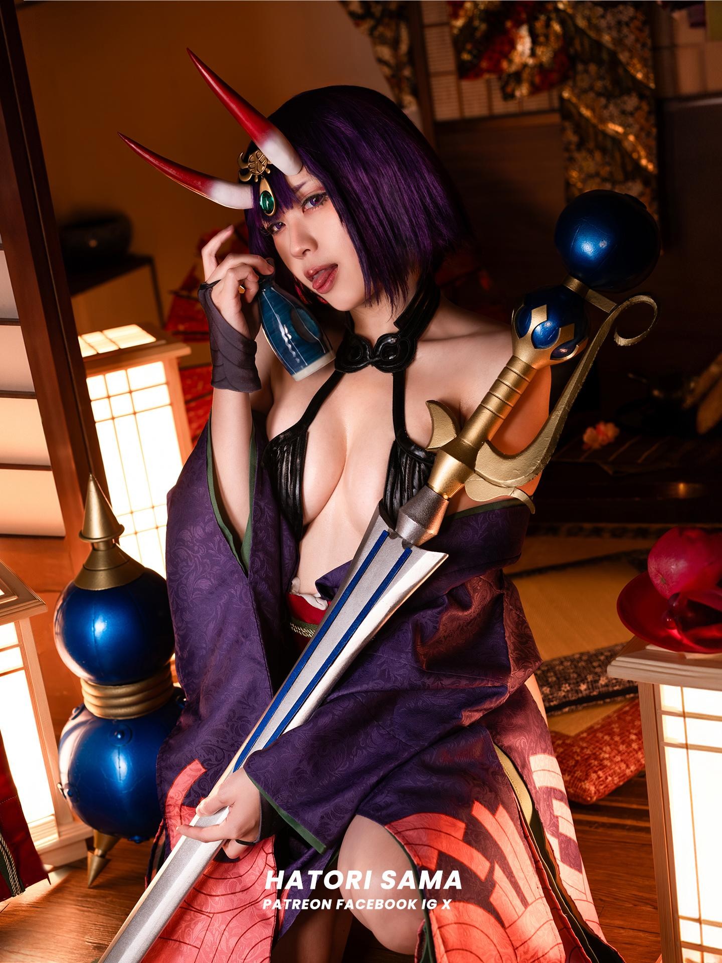 【Cos】FGO : 酒吞童子 - 正裝丨紀奈奈 Hatori Sama @Fate/Grand Order 哈啦板 - 巴哈姆特