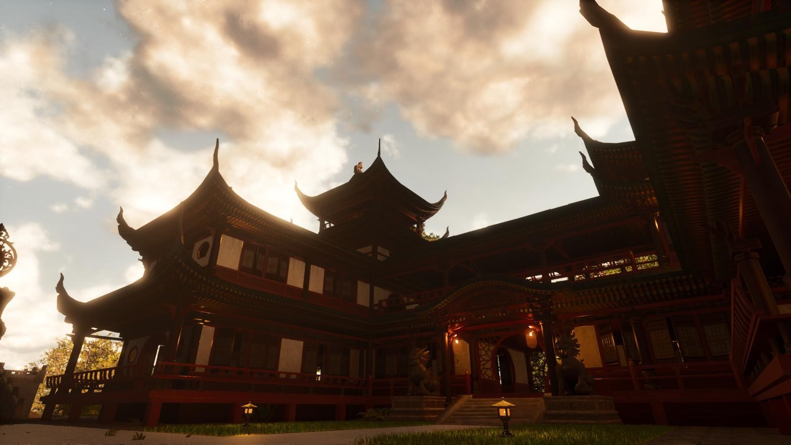 【問題】【ASA】ARK有中式建築?! 神雕與建築師楊過的故事 @方舟 系列 哈啦板 - 巴哈姆特