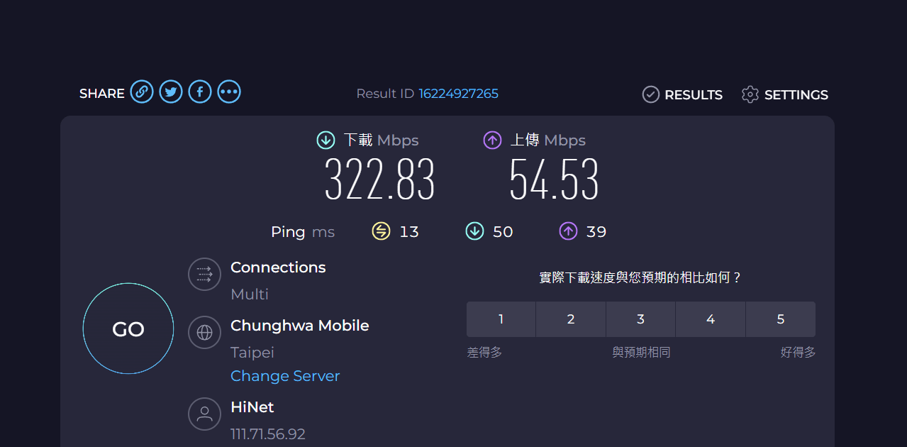 【問題】中華1399 5G網路 Wifi 分享給 筆電 結果網速不如預期 只有199m 有沒有推薦的5G WIFI接收器 @電腦應用綜合討論 哈啦板 - 巴哈姆特