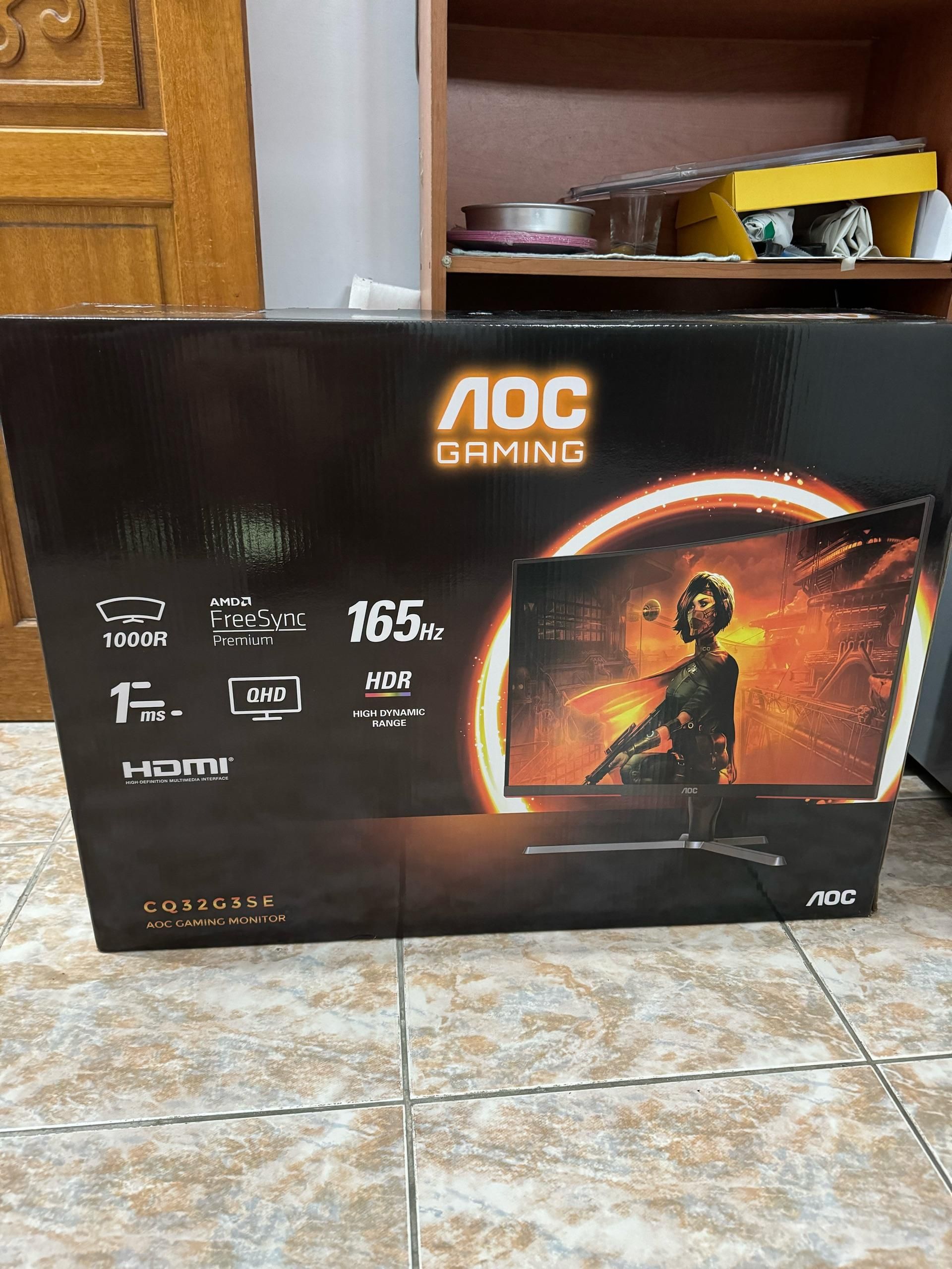 【討論】AOC 2K32吋 CQ32G3SE 超簡易開箱 @電腦應用綜合討論 哈啦板 - 巴哈姆特