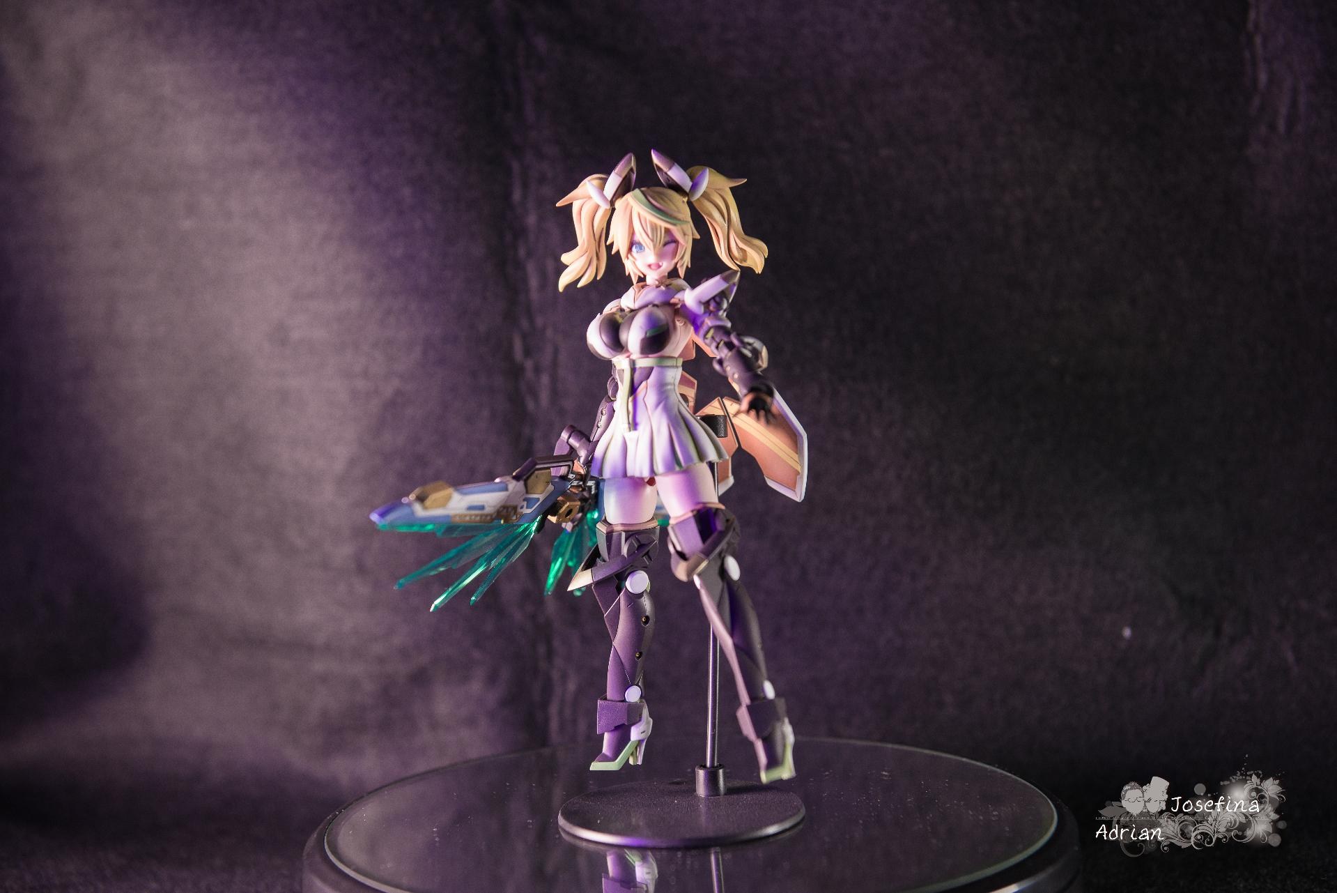 【作品分享】壽屋 Gene Stellainnocent Version 夢幻之星 PSO2es 潔涅 純白星 @模型技術與資訊 哈啦板 - 巴哈姆特