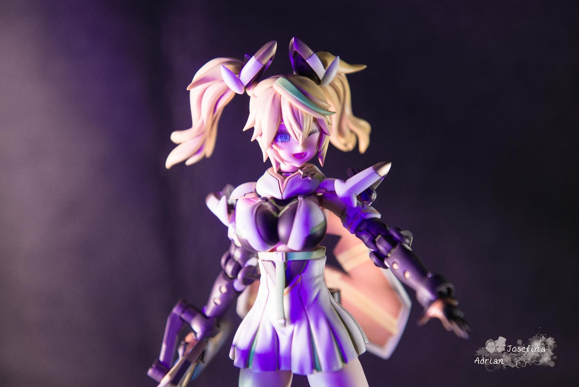 【作品分享】壽屋 Gene Stellainnocent Version 夢幻之星 PSO2es 潔涅 純白星 @模型技術與資訊 哈啦板 - 巴哈姆特