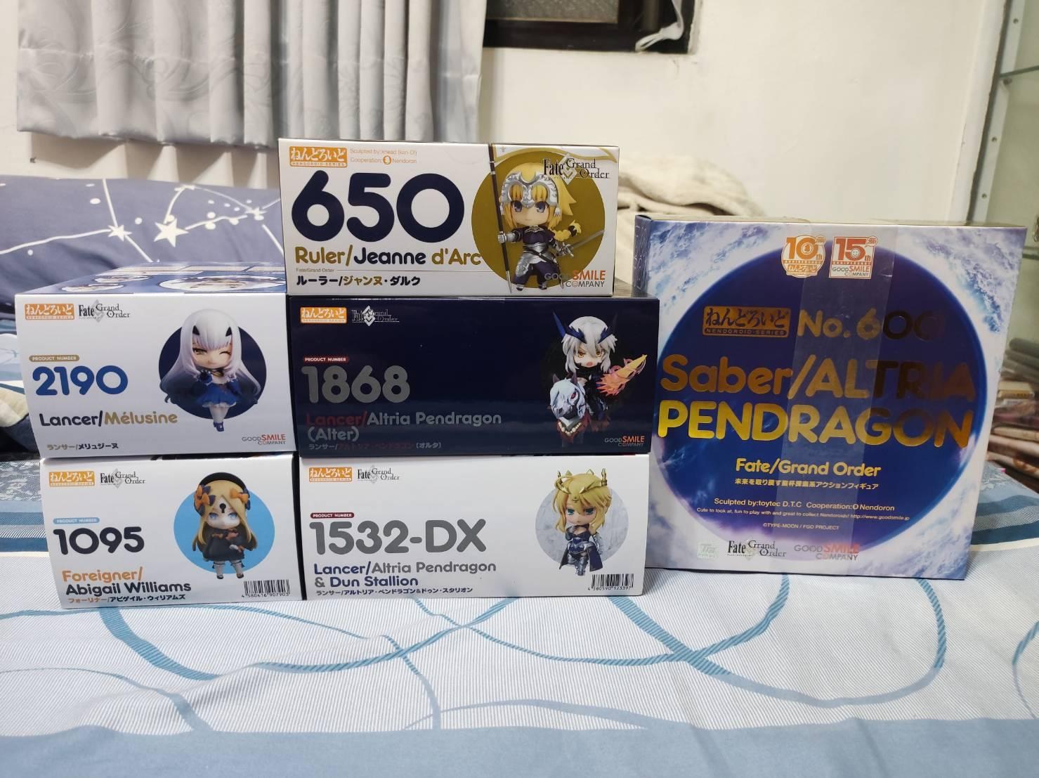 【出售】全新未拆 GSC黏土人FGO 白槍、黑槍、阿比、藍傻巴 @ACG二手交易板 哈啦板 - 巴哈姆特