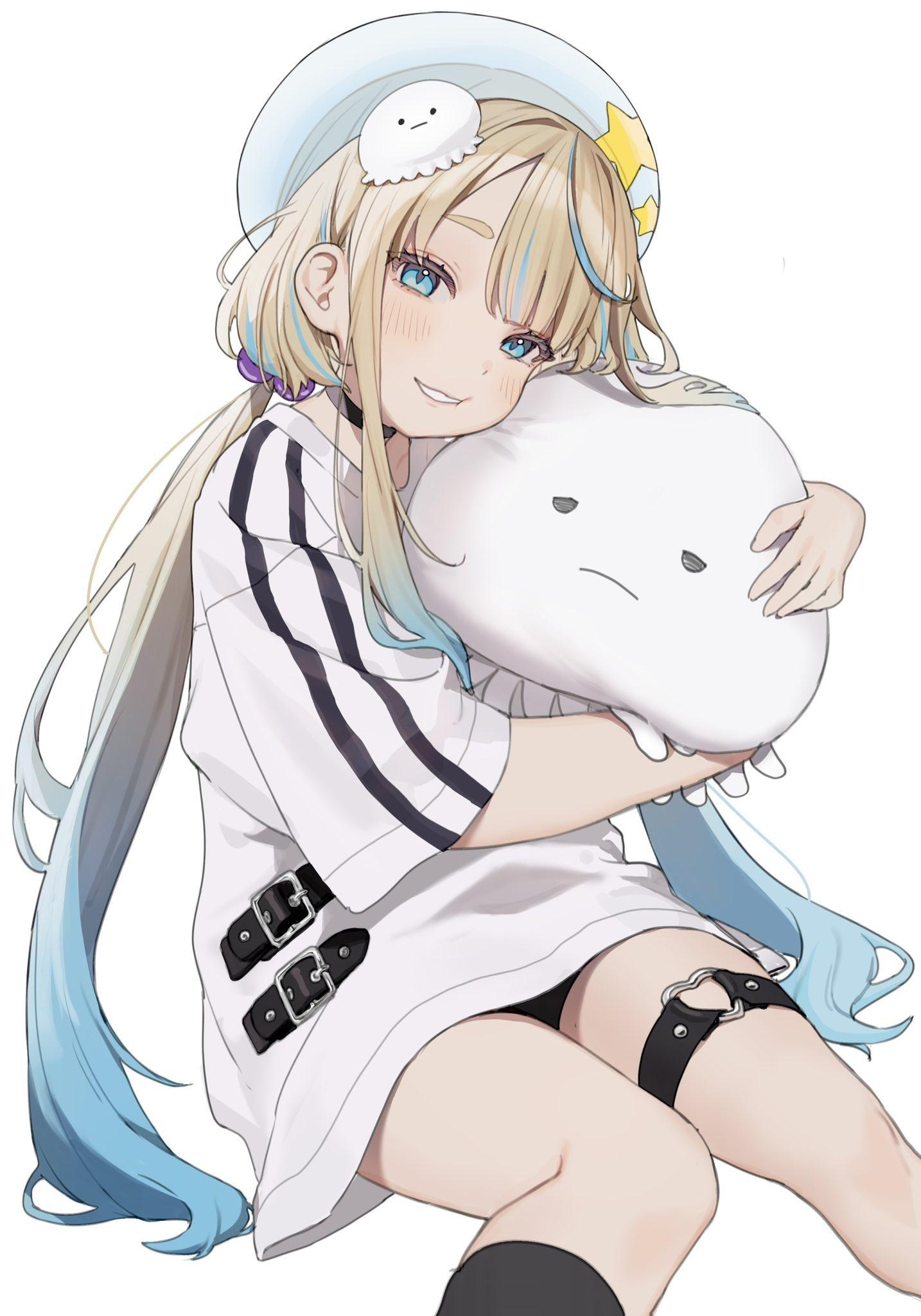 【情報】動畫《夜晚的水母不會游泳》第八話：「變裝演唱會」 相關人員" JELEE "應援插畫公開！ @夜晚的水母不會游泳 哈啦板 - 巴哈姆特