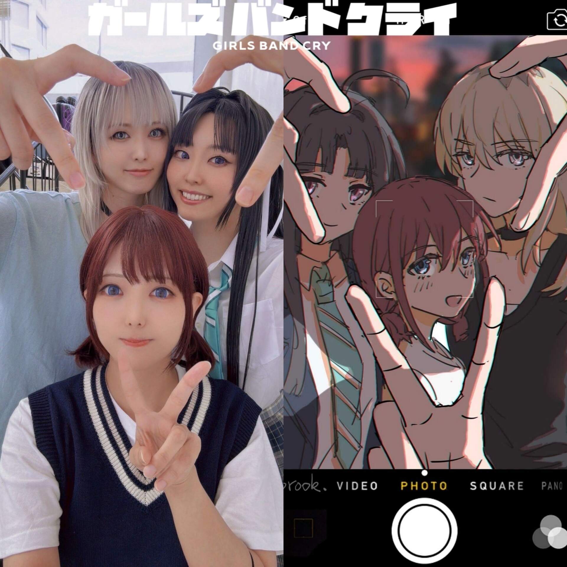 【閒聊】還原度超高的coser @Girls Band Cry 哈啦板 - 巴哈姆特