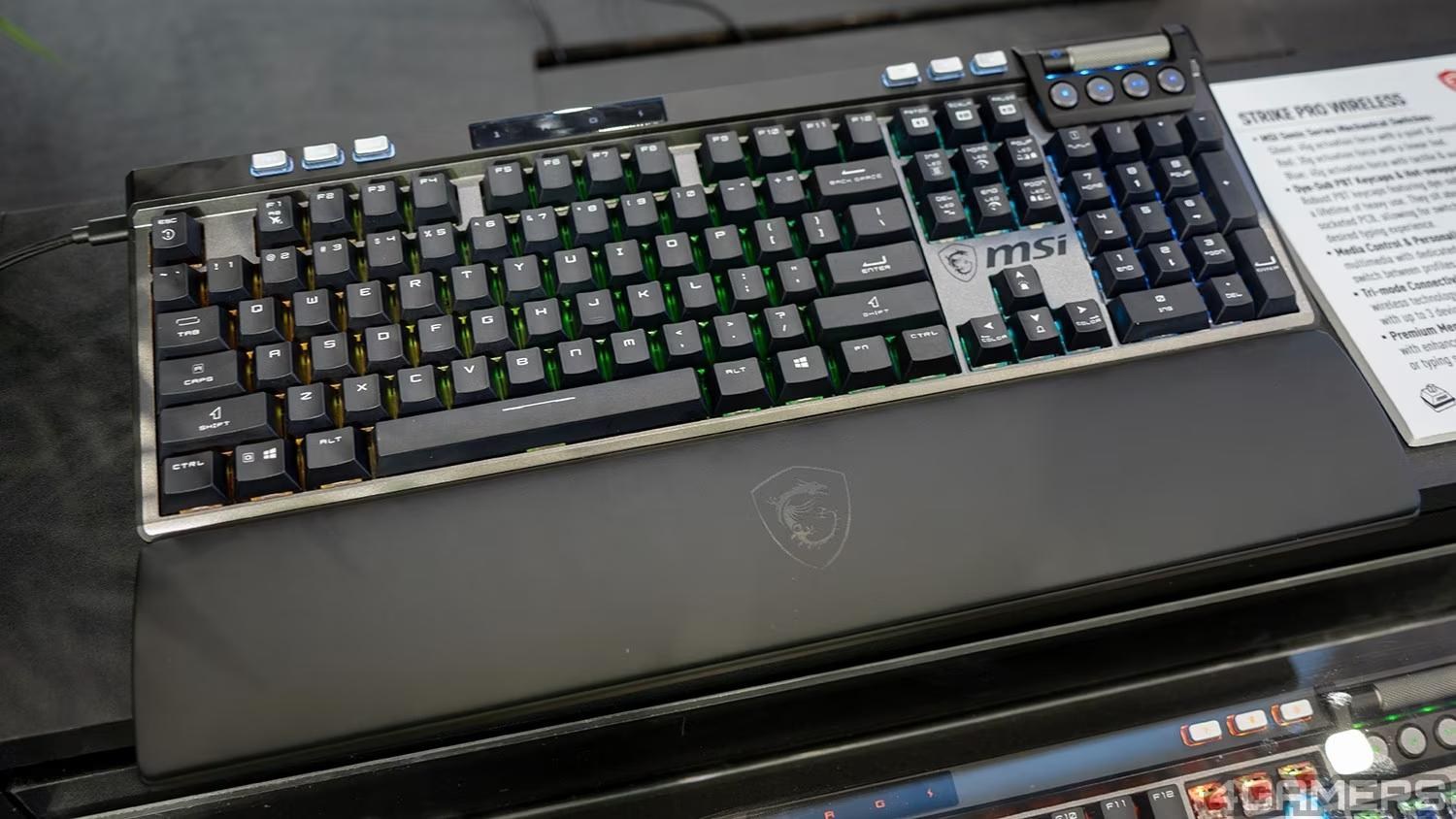 【情報】微星 MSI 發表自家首款無線機械鍵盤 Strike Pro Wireless @電腦應用綜合討論 哈啦板 - 巴哈姆特