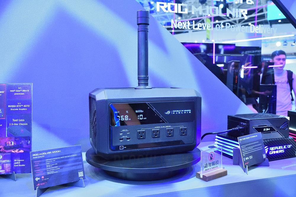 【情報】COMPUTEX 2024： ASUS 展出 ROG Mjolnir 可攜式 UPS 和 ROG Thor III 電源供應器 @電腦應用綜合討論 哈啦板 - 巴哈姆特