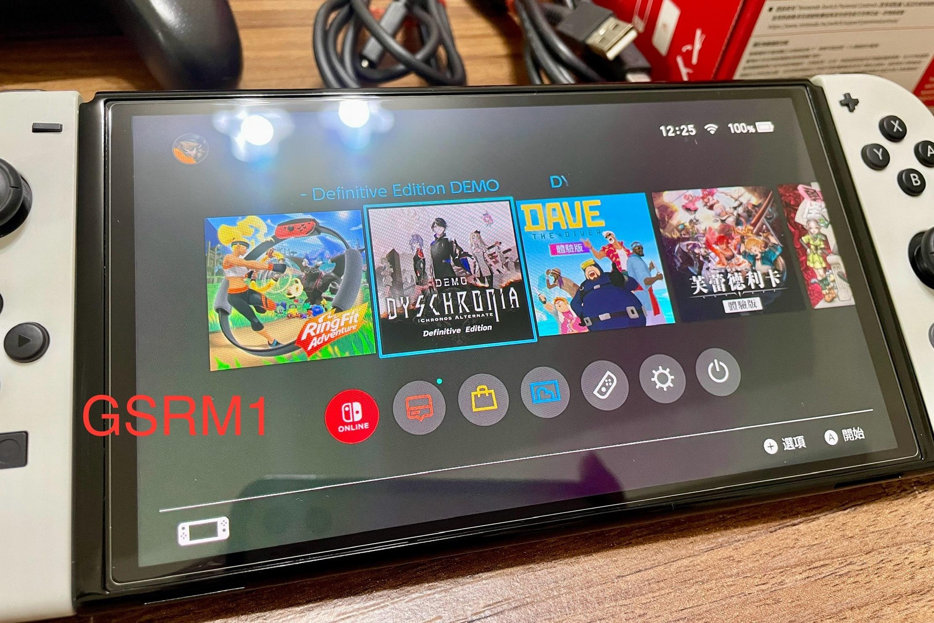 【出售】NS Switch OLED 白色 公司貨 主機全套 @ACG二手交易板 哈啦板 - 巴哈姆特