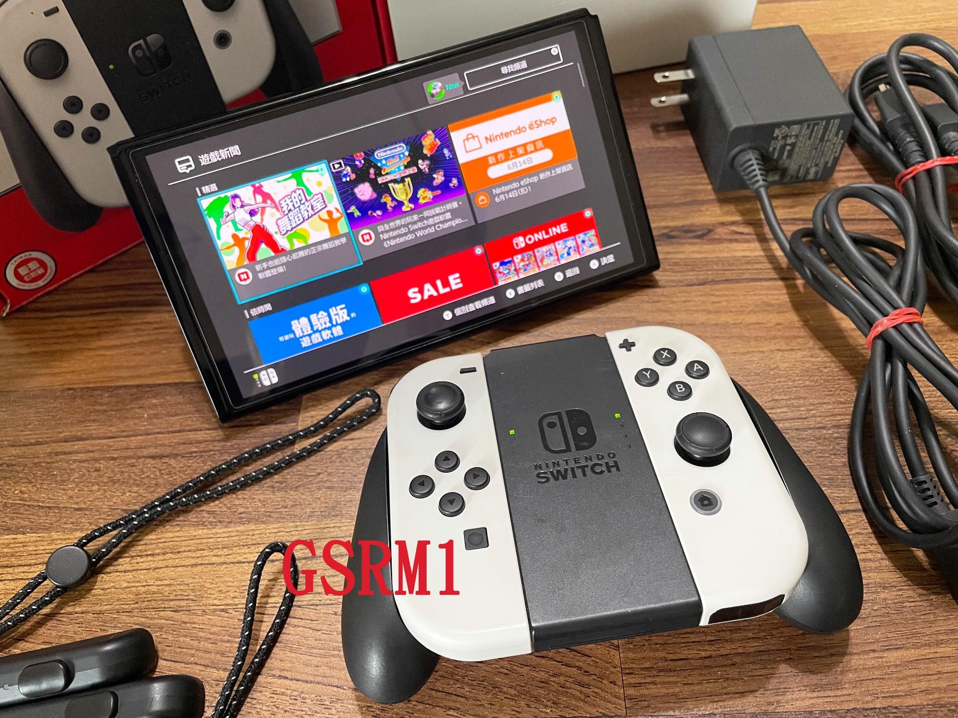 【出售】任天堂 NS Switch OLED 白色 @ACG二手交易板 哈啦板 - 巴哈姆特