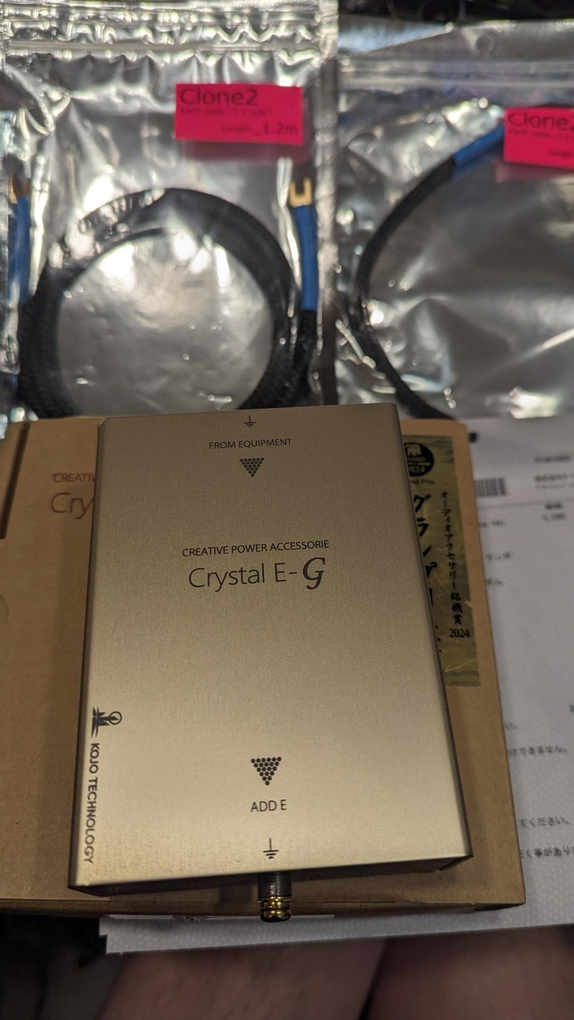 【情報】KOJO Crystal E-G與Audio Mijinko手榴彈開箱 @影音視聽討論區 哈啦板 - 巴哈姆特