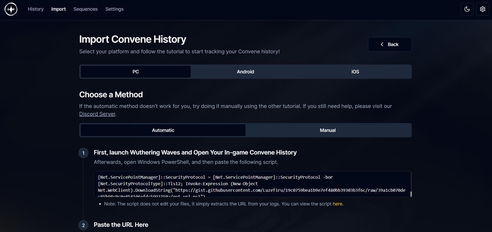 【分享資訊】找到兩個網站版查詢嗚潮喚取紀錄(抽卡紀錄)的工具，wuwatracker，或astrite.gg，亞服可用 @鳴潮 哈啦板 - 巴哈姆特