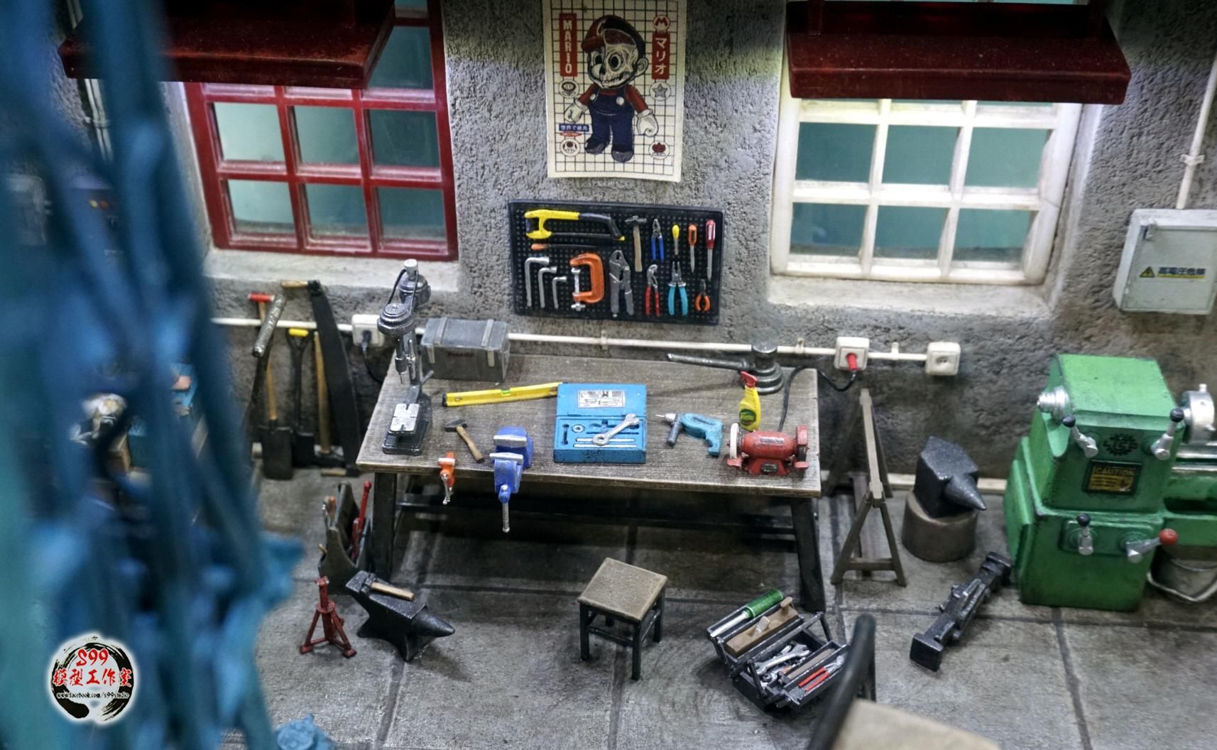 【作品分享】1/35 情景作品【Family Panzer Factory】 @模型技術與資訊 哈啦板 - 巴哈姆特