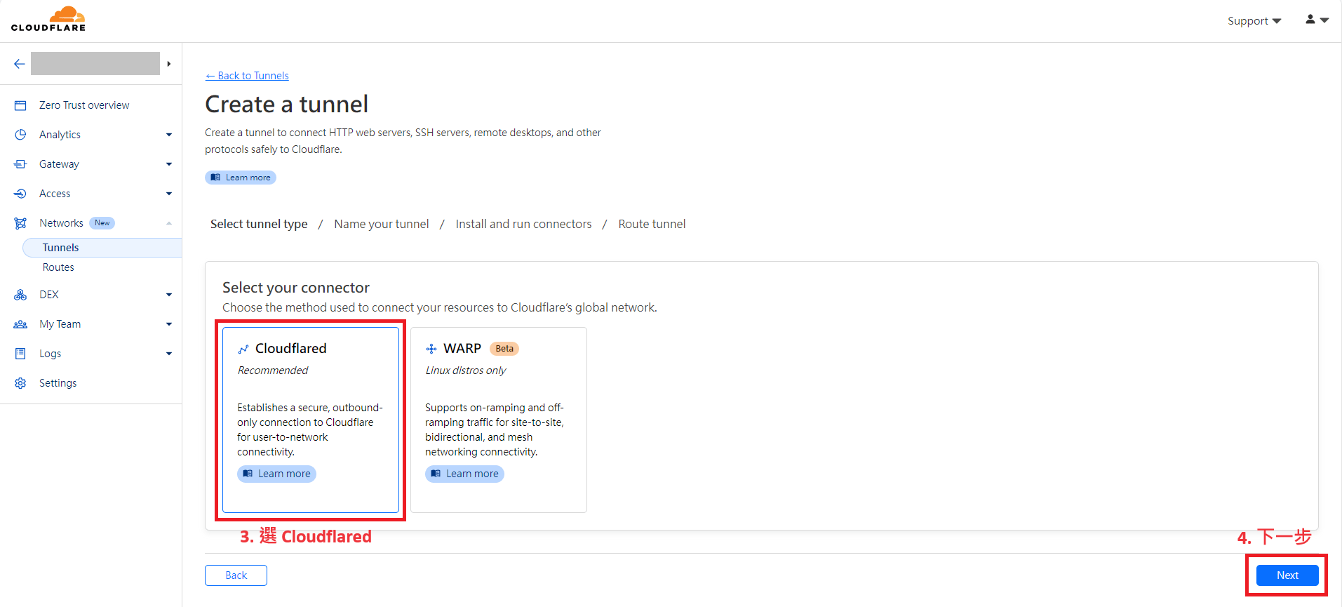 【Synology NAS 應用】使用 Cloudflare Zero Trust Tunnel 從外部連到社區網路內的 NAS ...