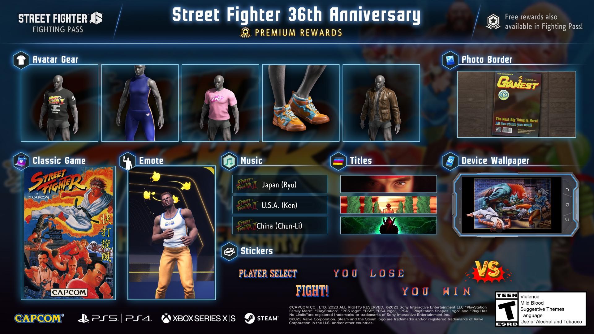 【情報】SF6 2023年6月開始全FIGHTING PASS內容 @快打旋風 系列 哈啦板 - 巴哈姆特