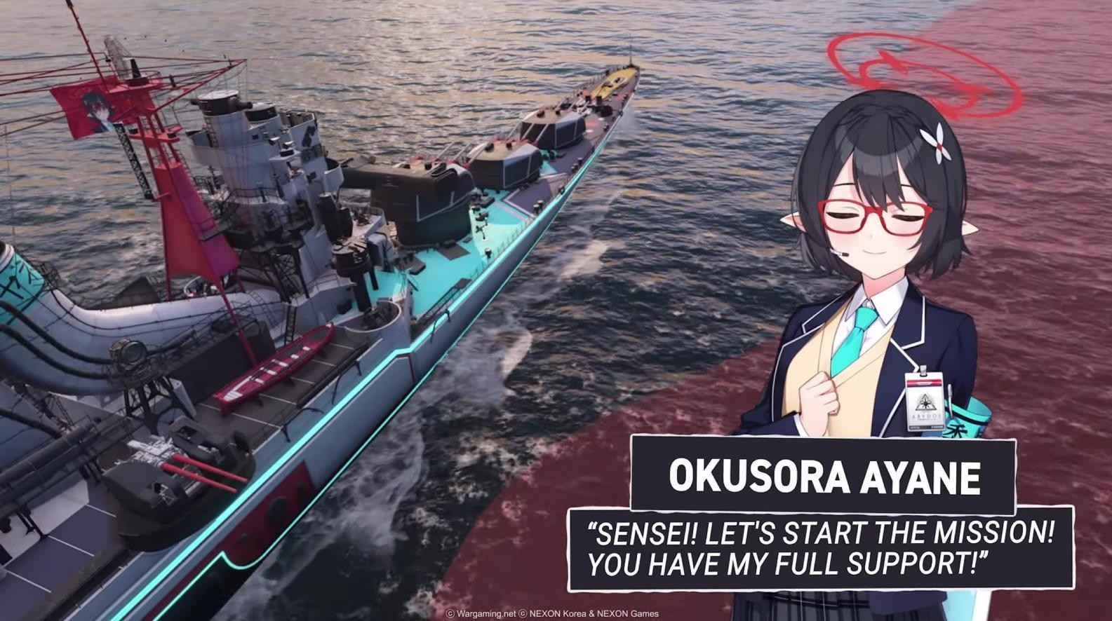 【情報】Blue Archive X World of Warships 聯動內容直播揭露 @戰艦世界 World of Warships 哈 ...