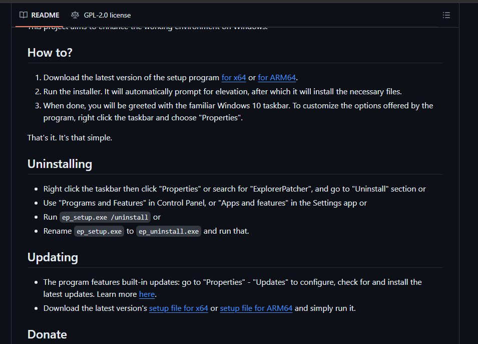 ExplorerPatcher，將WIN11工作列回復舊版，可移至側邊 - plokplok2的創作 - 巴哈姆特